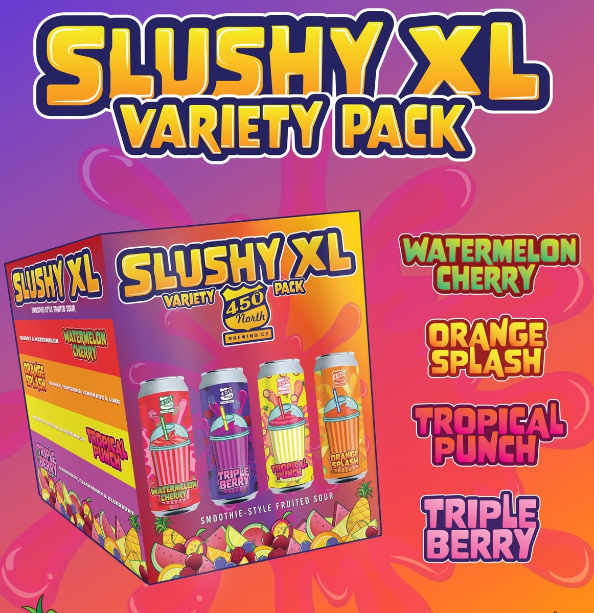 Variety Pack Slushy XL – 450 North Brewing Co.